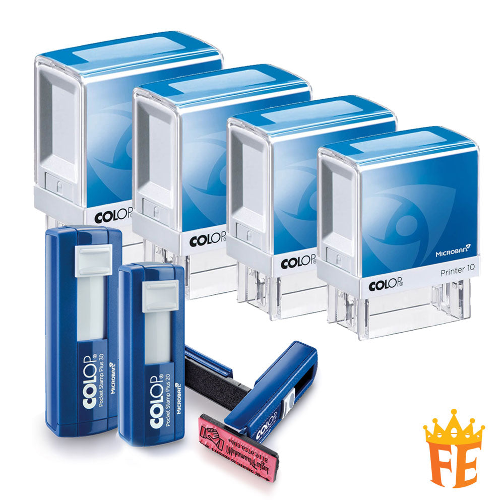 Colop Microban Self Inking Stamp All Size Colop Microban Self Inking Stamp All Size